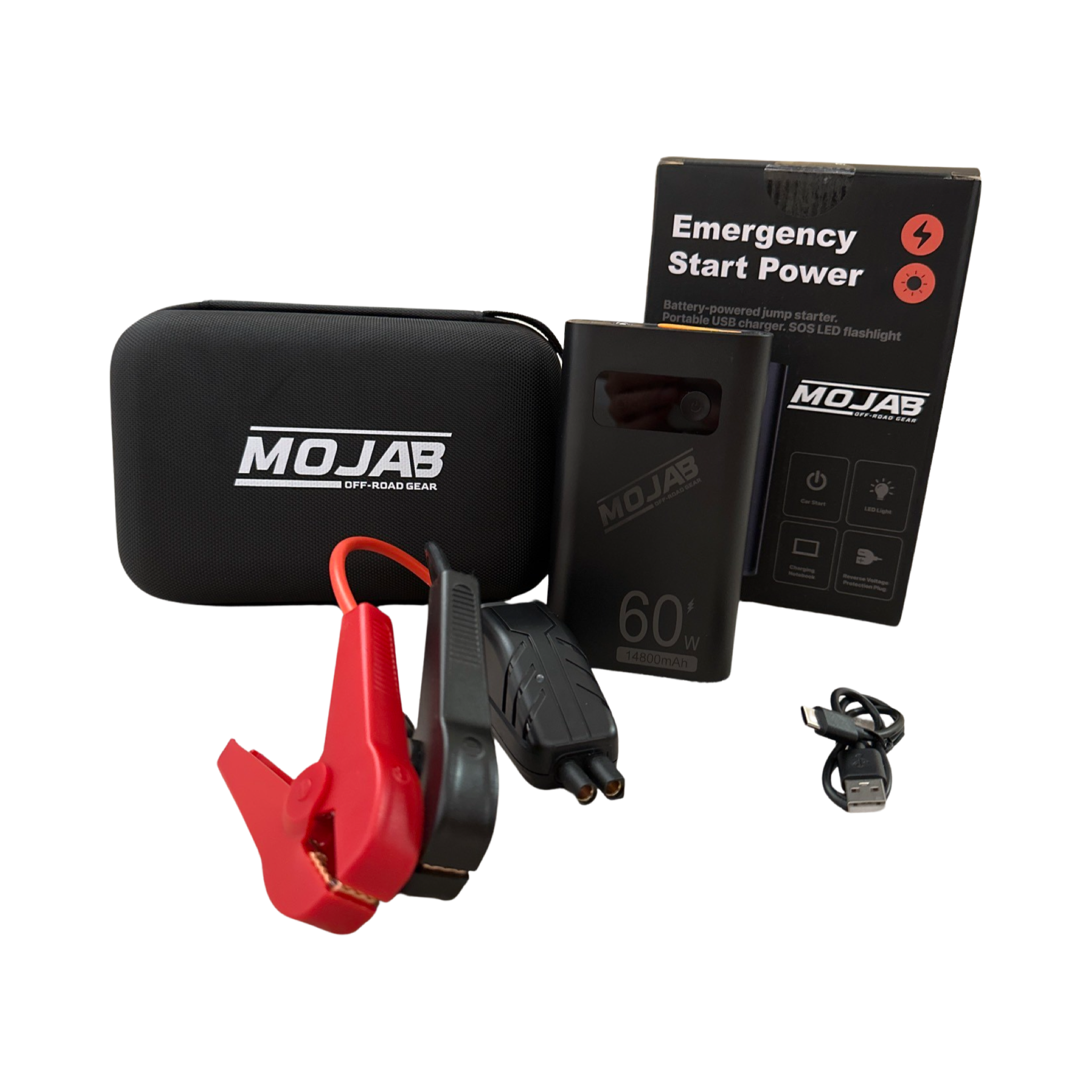 Emergency Start Power / Battery Booster – MOJAB OFFROAD