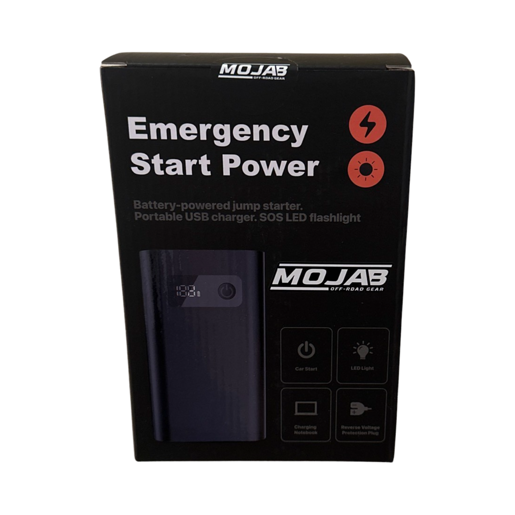 Emergency Start Power / Battery Booster – MOJAB OFFROAD