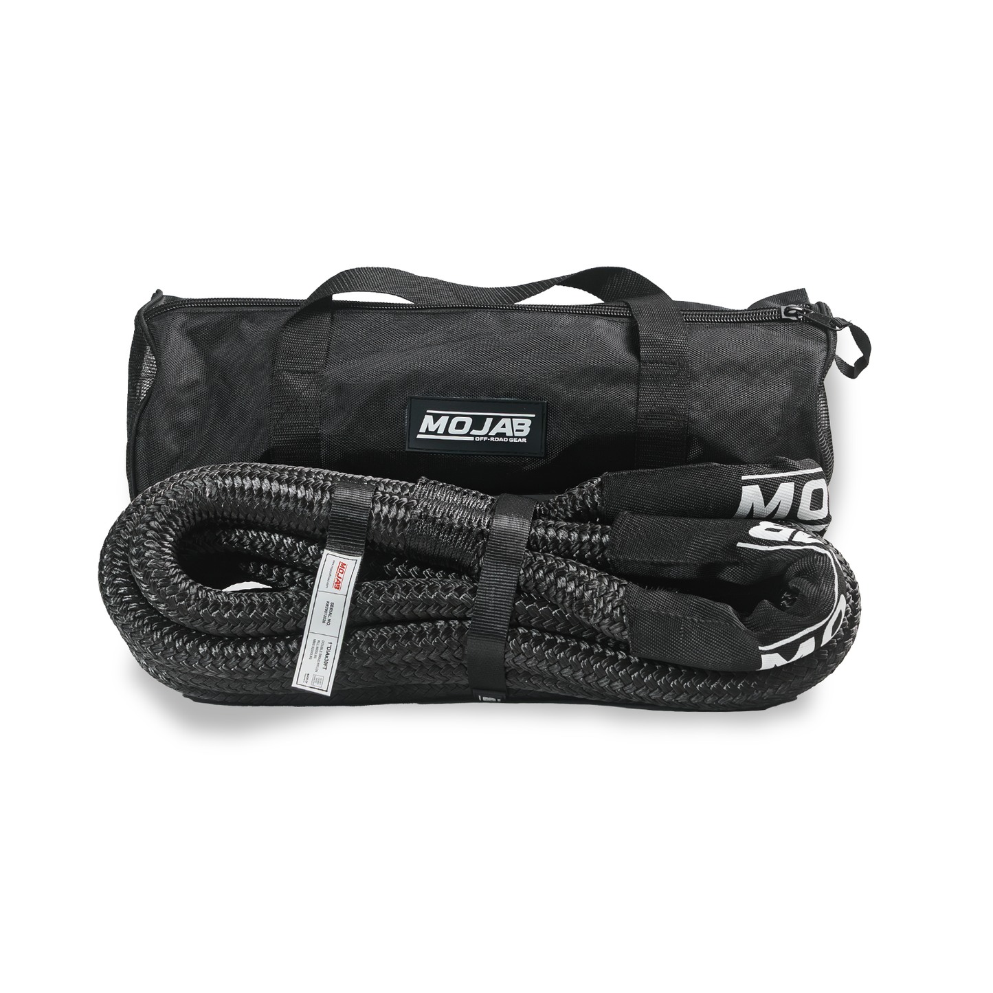 1” x 30' Kinetic rope with storage bag (Lifetime Warranty) – MOJAB OFFROAD