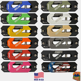 Aluminum Recessed Winch Shackle with Fairlead Kit, closed latch (LIFE ...